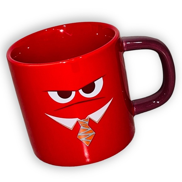 Disney | Dining | Disney Pixar Inside Out Mug Anger Red Angry Feelings ...